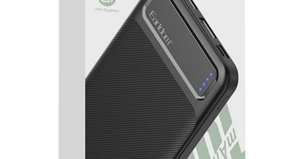 Earldom ET-PB56 10000mAh Power Bank - Black - Earldom ET-PB56